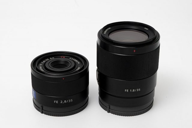 Smallest Sony full frame lenses - Compact Shooter